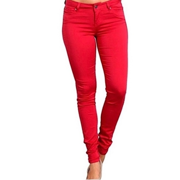 Celebrity Pink | Jeans | Celebrity Pink Jeans Tango Red Low Rise Skinny ...